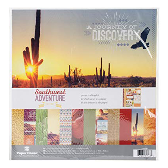 נתנאלה - מארז דפי קארדסטוק "12 Southwest Adventure Kit
